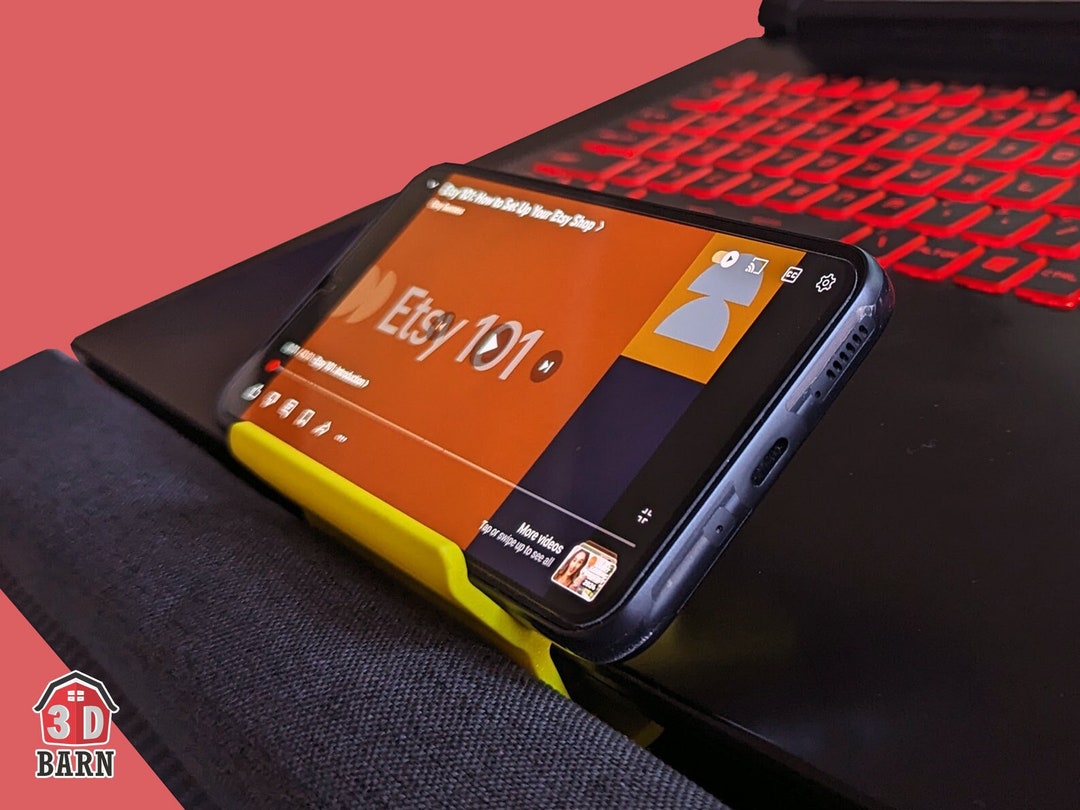 Laptop Tray Phone Mount, Phone Stand for Laptop Tray Use, Phone Base ...