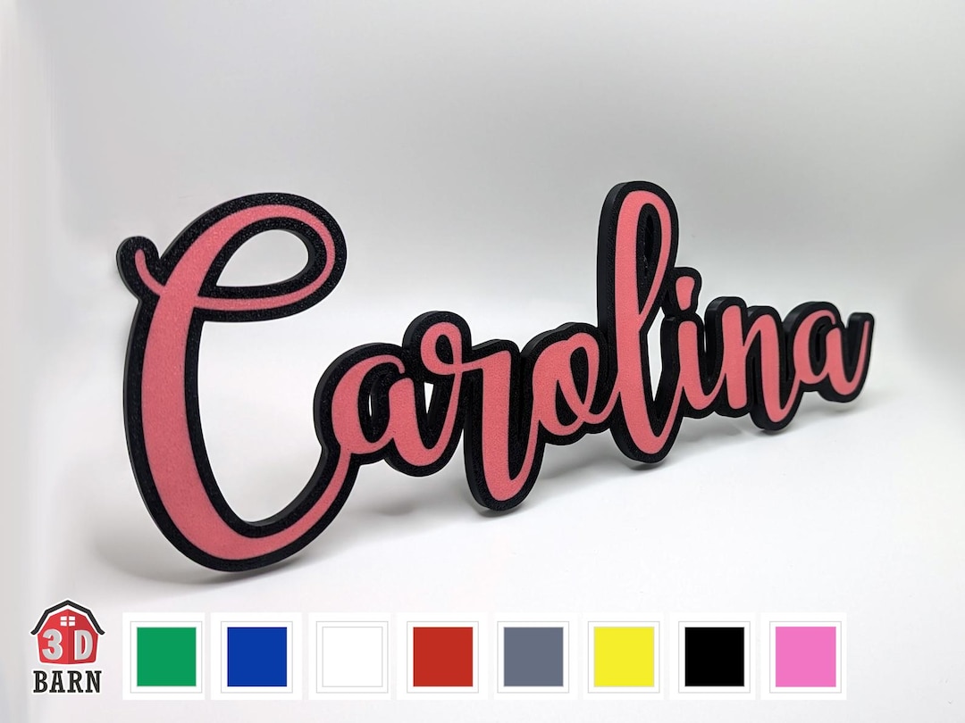 Cursive Name Plate Sign in Handwritten Form Desk Plaque for Teacher ...