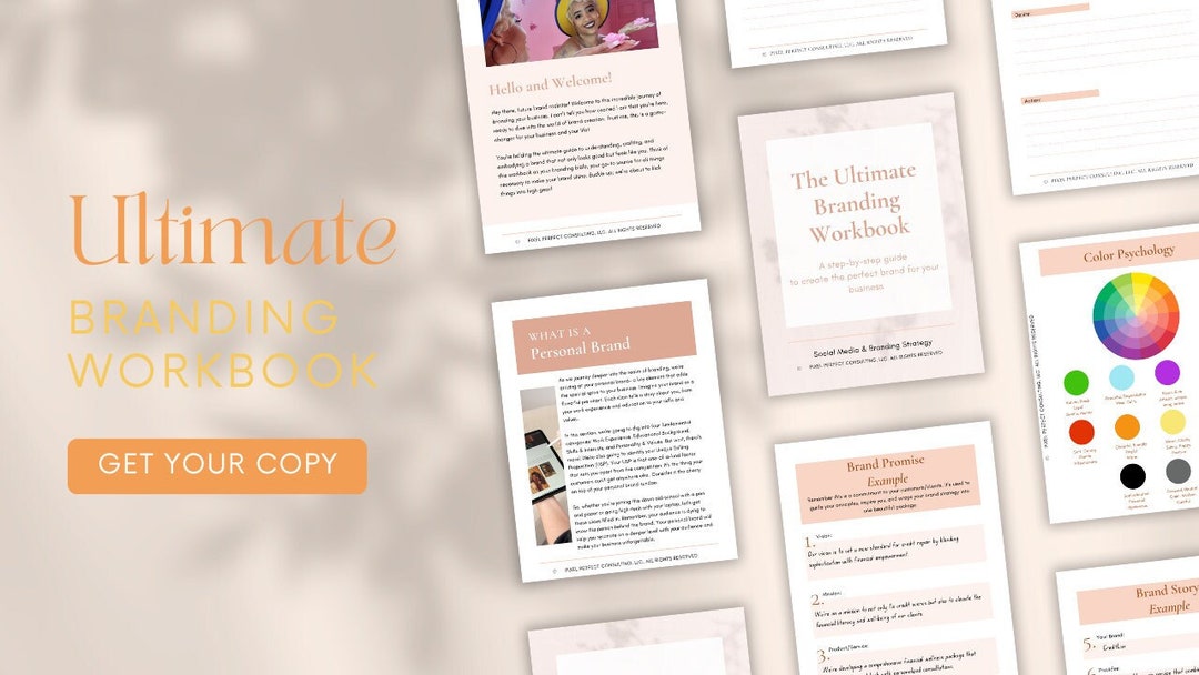 The Ultimate Branding Workbook - Etsy