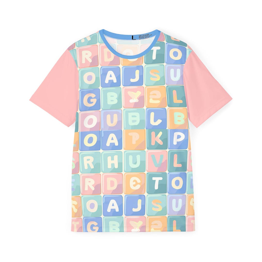 Alphabet Blocks ABDL Adult-baby Quality POD Tee Shirt. Uses: Diapers ...