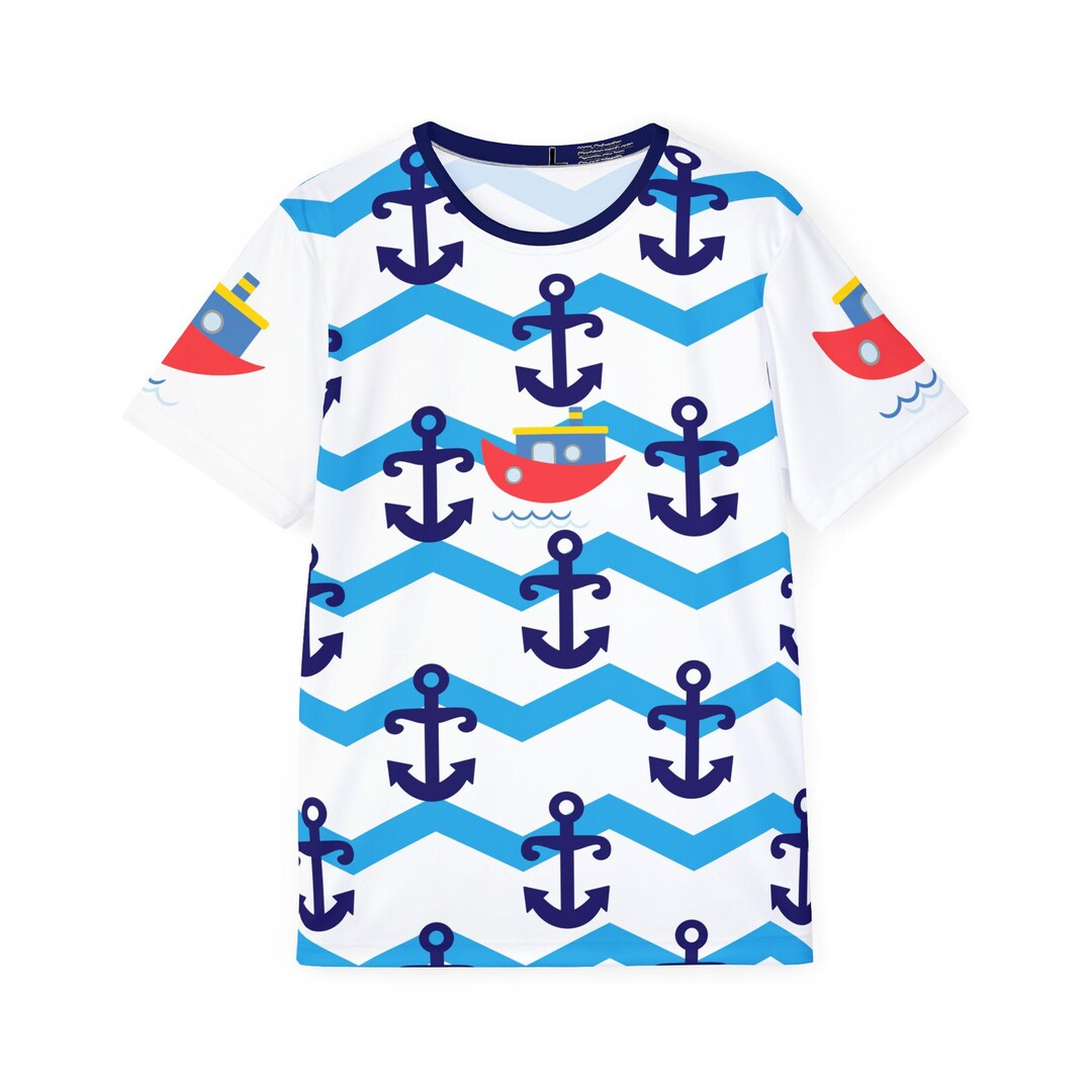 Anchors and Boats ABDL Adult-baby Quality POD Tee Shirt. Uses: Diapers ...
