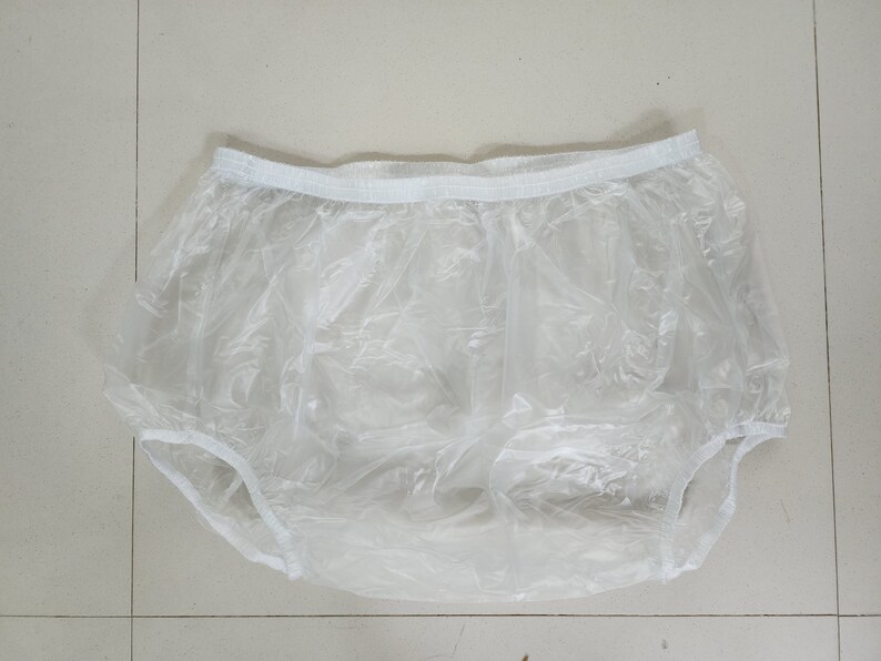 Adult Baby. L Translucent Milky PLASTIC PANTS. Pull Ups. Soft. - Etsy