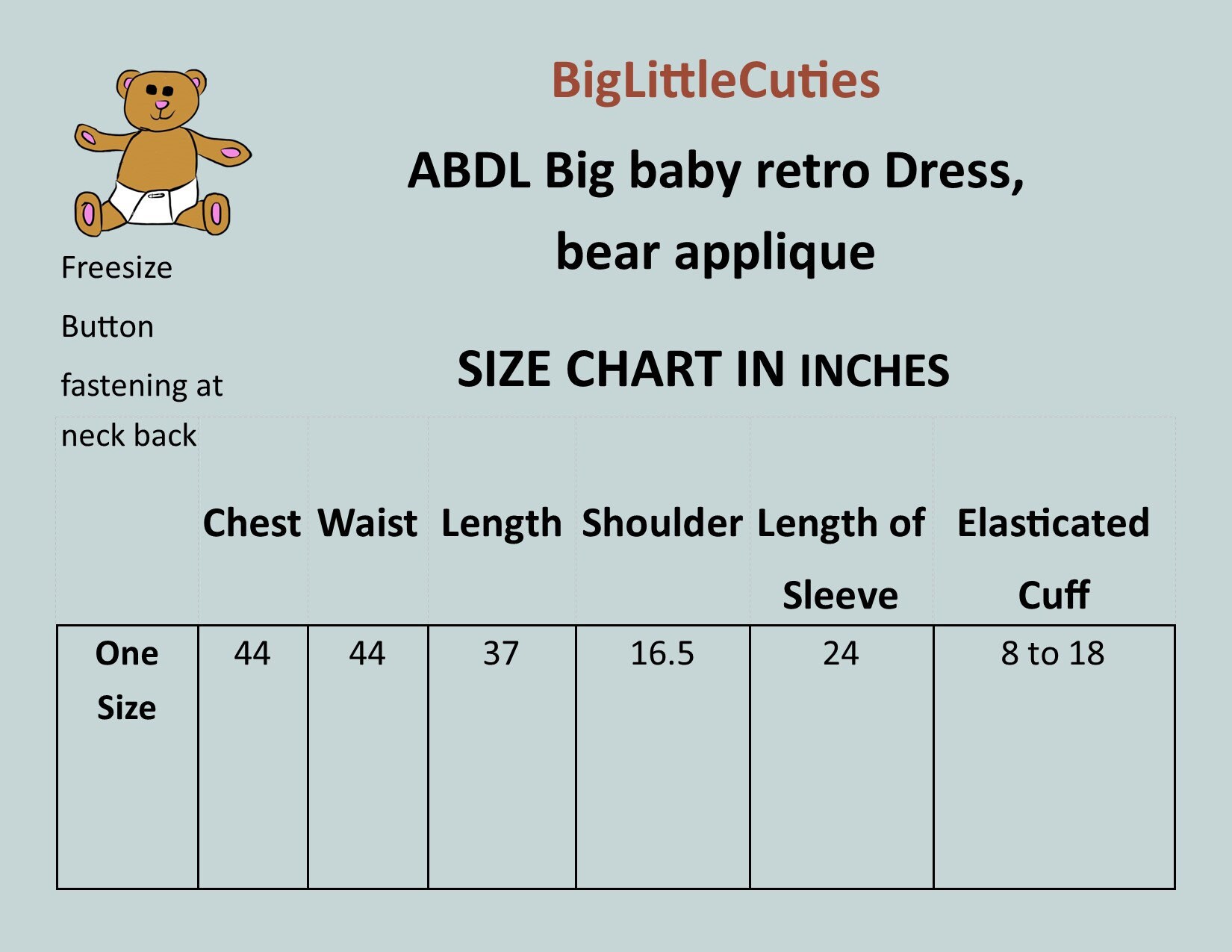 Adult Baby DRESS. Cream/light Brown. Sweet Cute ABDL Dress - Etsy