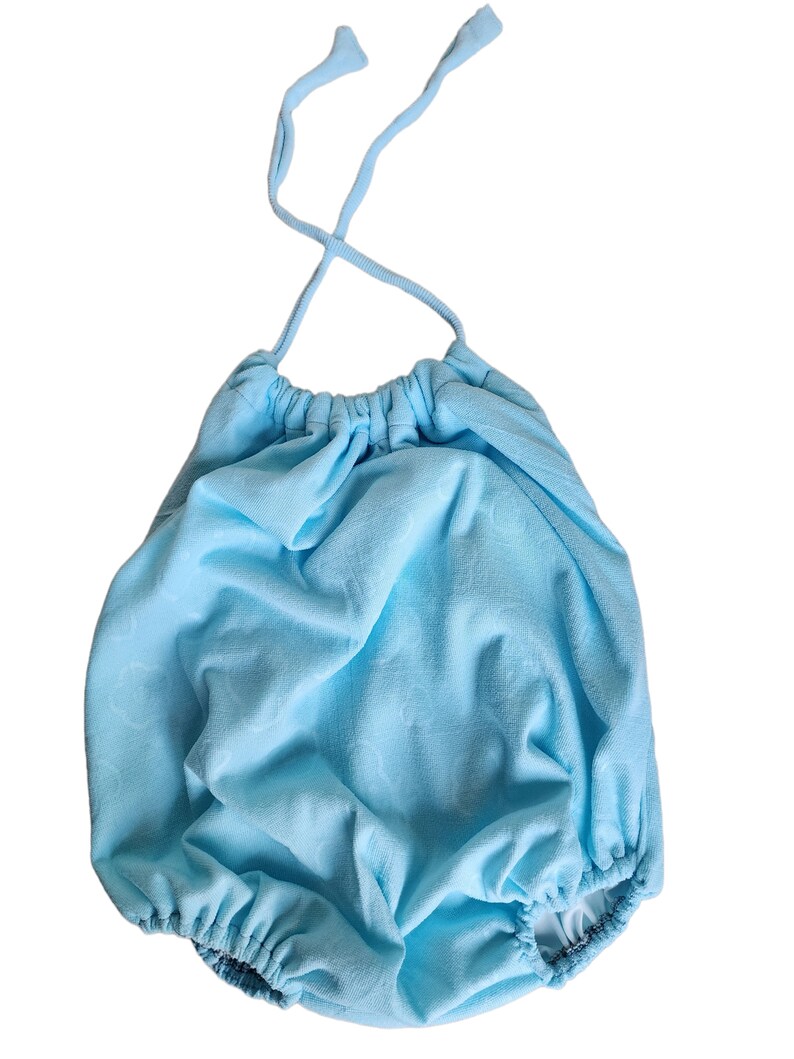 Adult Baby ROMPER, Cute Waddle BLUE Romper Soft Towelling Fabric Lined ...