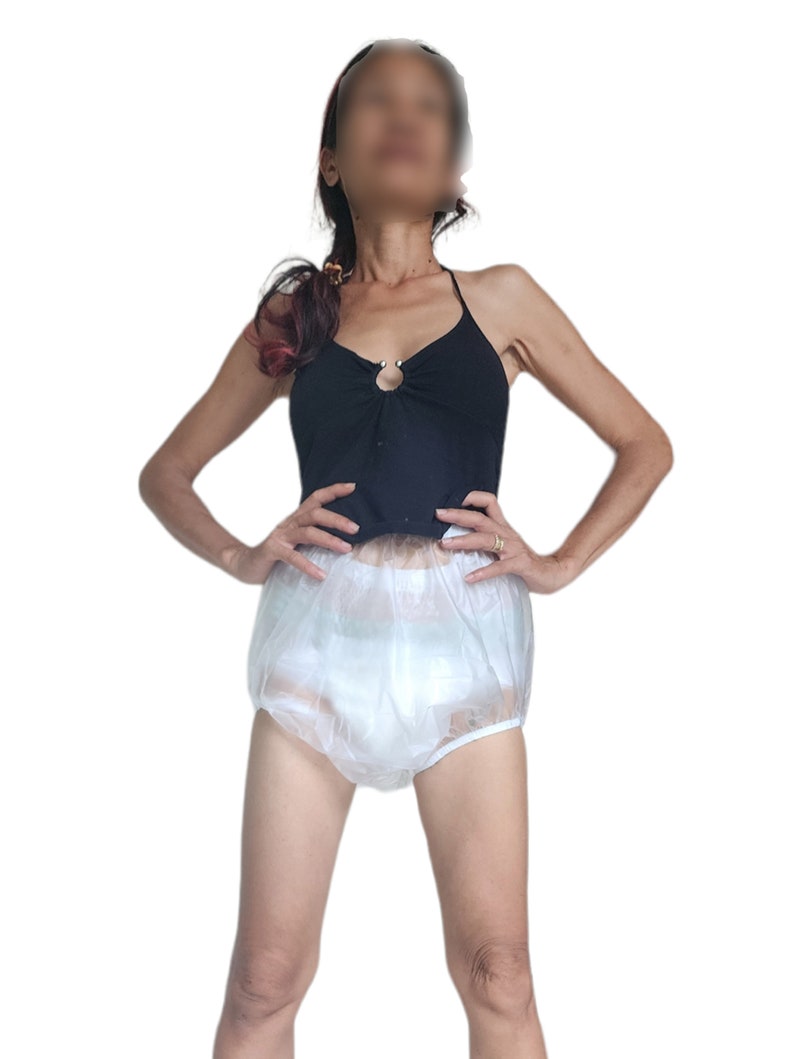 Adult Baby Milky Translucent PLASTIC PANTS. Quality & Robust. Baby Soft Sissy. Abdl Pvc Pants ...