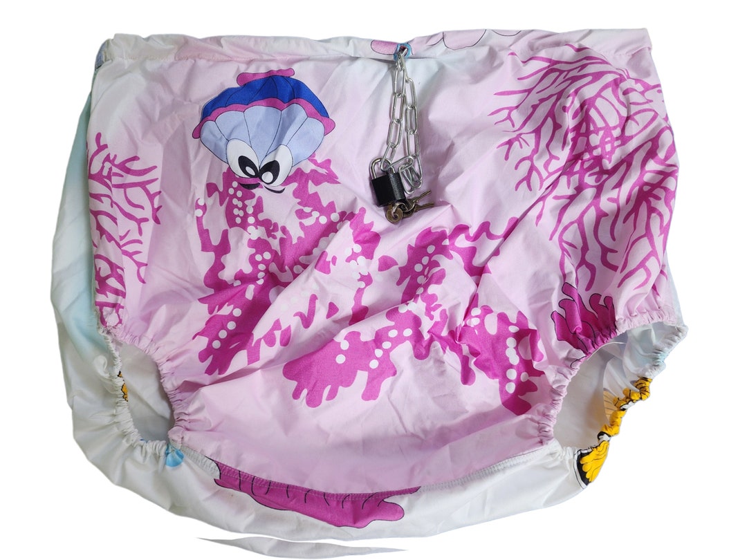 Waterproof PUK Pants. Adult Baby. Abdl. Metal Chain Sewn in the Waist ...