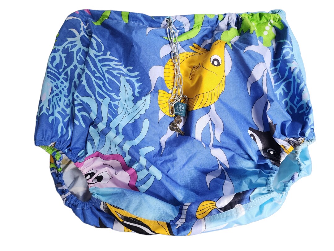 Waterproof PUK Pants. Adult Baby. Abdl. Metal Chain Sewn in the Waist ...