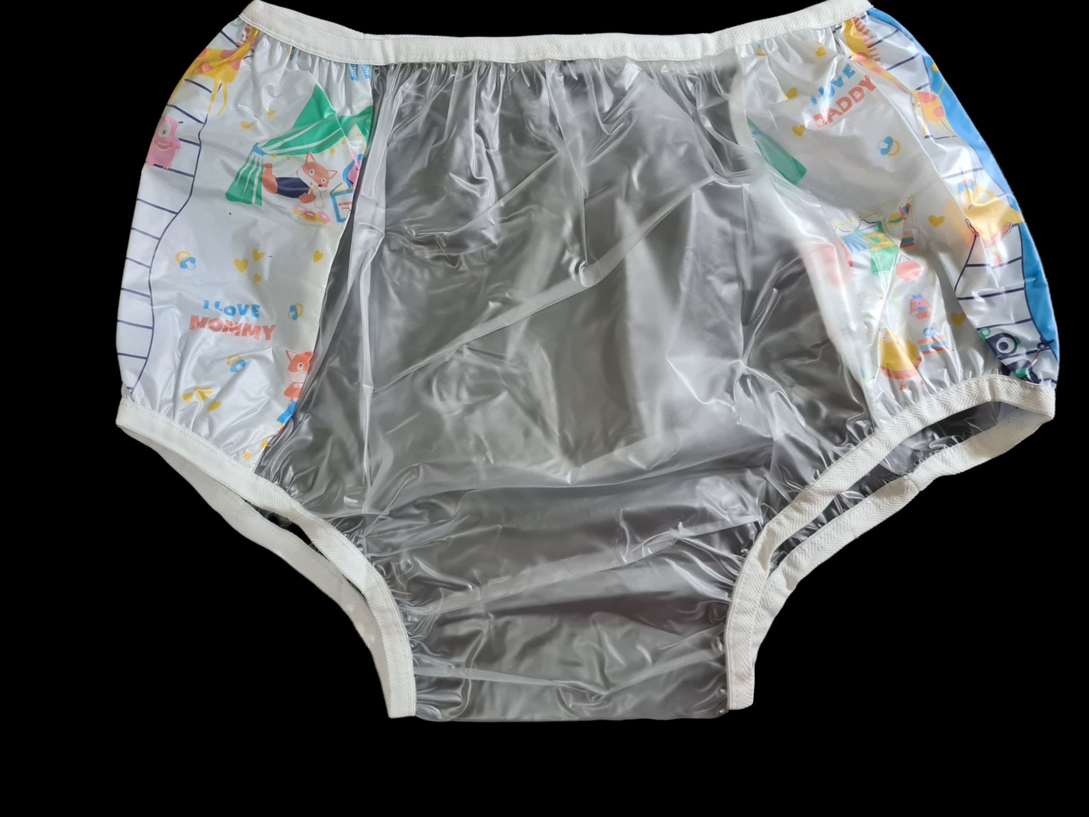 Adult Baby PLASTIC PANTS. Lcve Mommy Cartoon Strip. Sissy. Pull-up ...