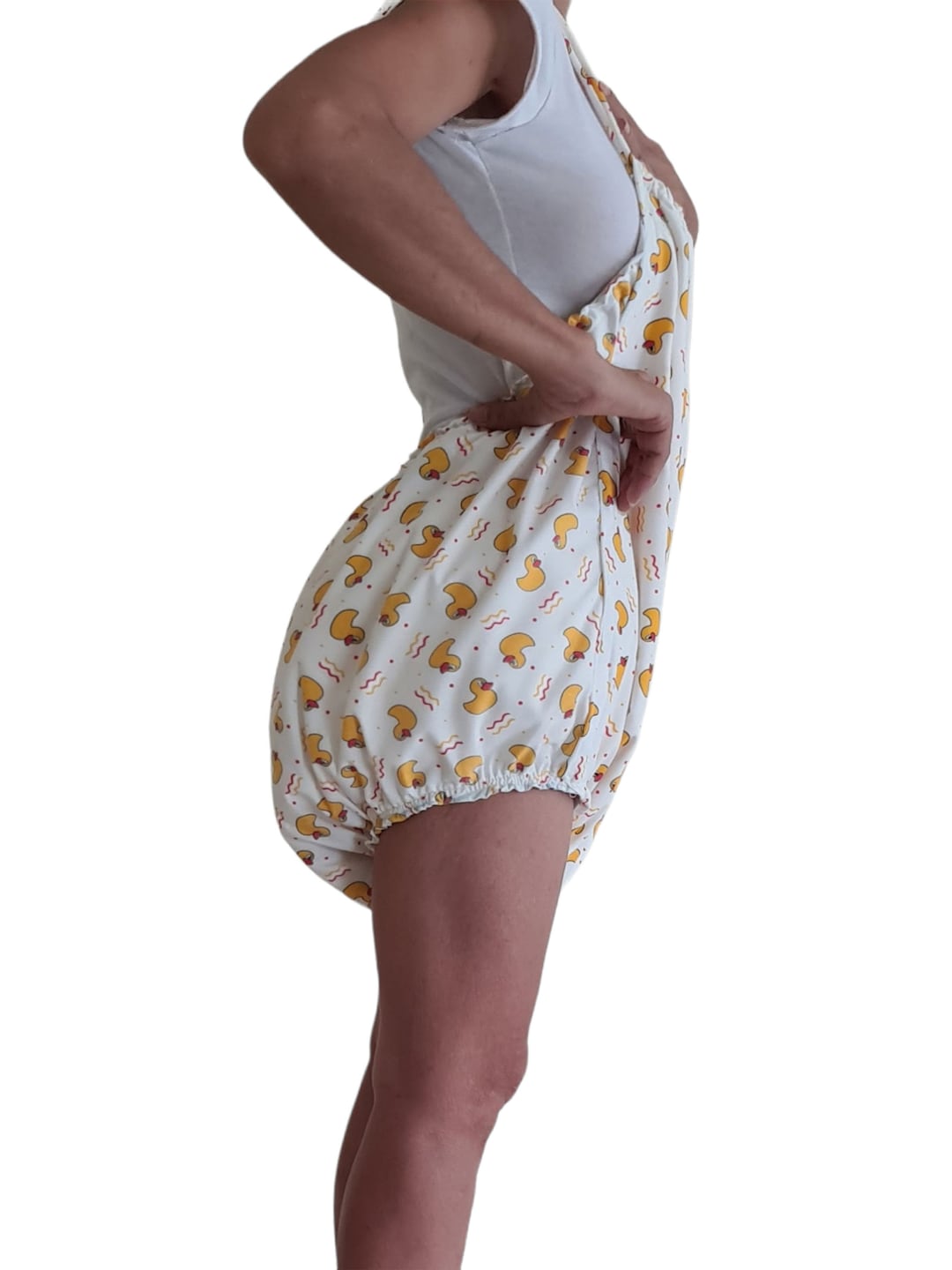 Adult Baby ROMPER, Unisex Wide Hip Waddle Romper SUNSUIT Child Cartoon ...