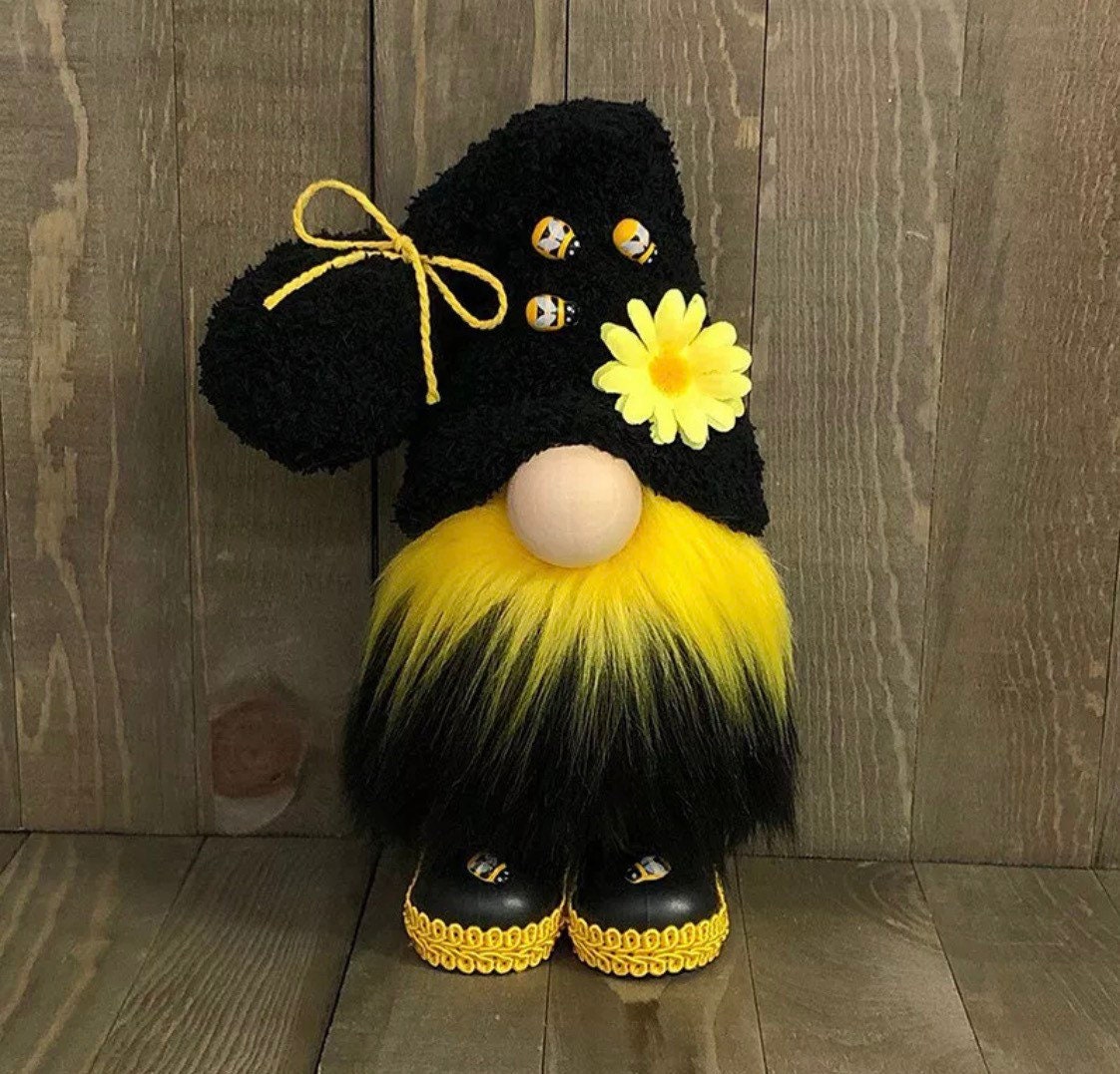 Manchester Bee Spring Sunflower Gonk Gnomes - Etsy UK