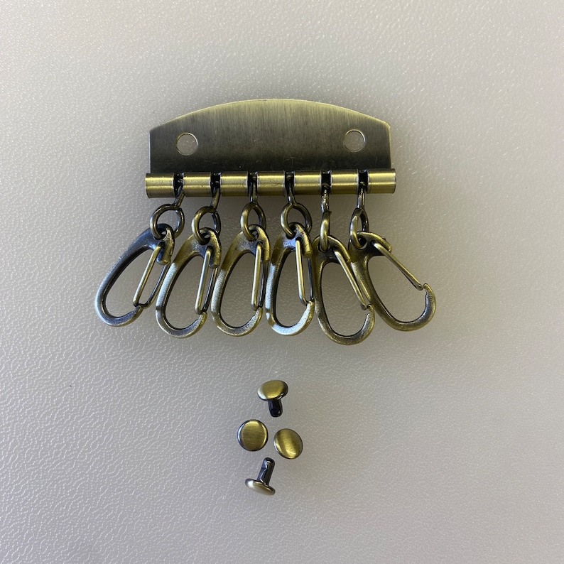 6 Keychain Key Holder Key Wallet Holder Pocket Key Holder Key Pouch ...