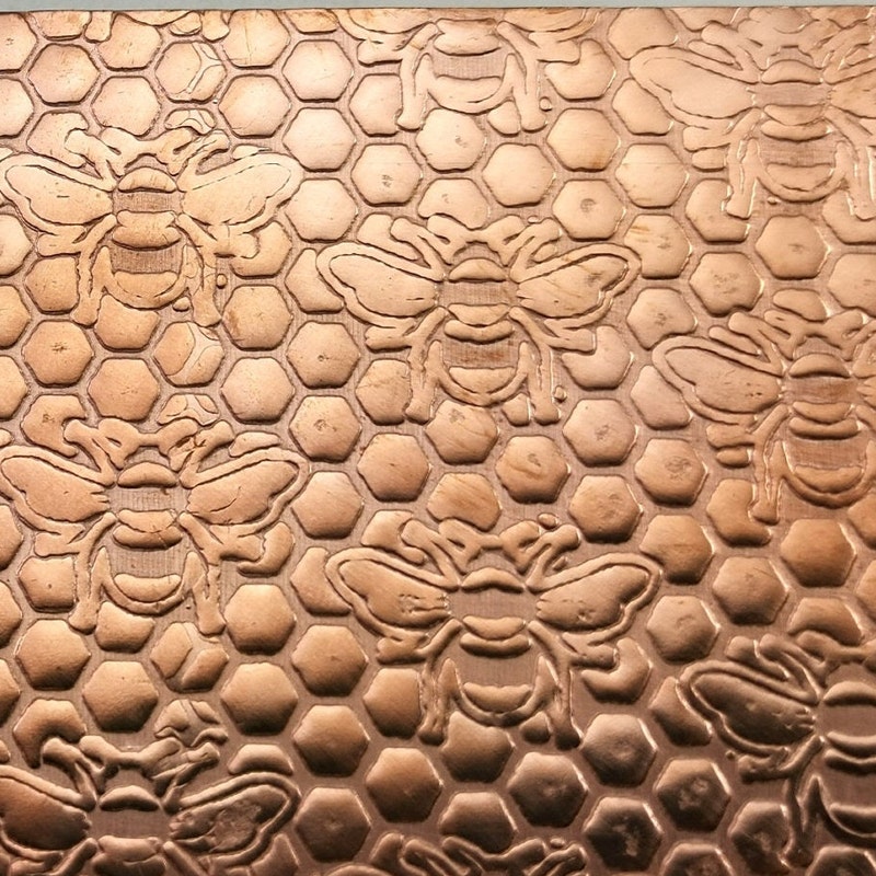 Copper Mesh Necklace - Etsy