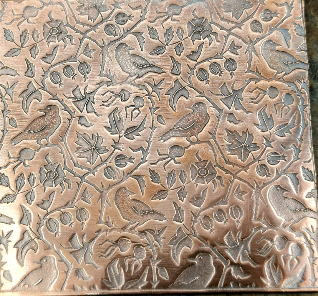 Patterned Copper Sheet for Jewelry Making – BOUNTY of the DARK FOREST ...