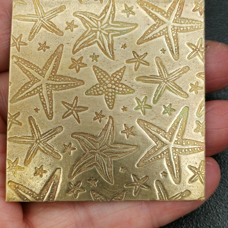 Textured Brass Sheet - Etsy