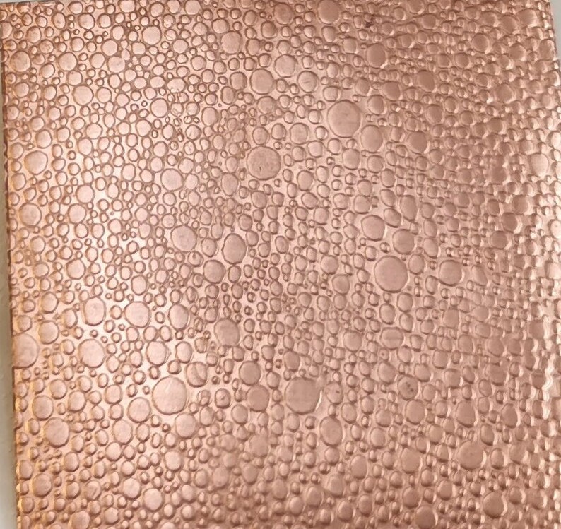 Toad Skin Pattern Patterned Copper Sheet - Etsy