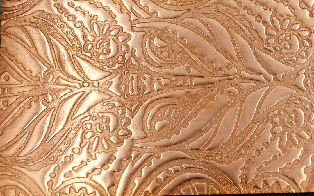 Patterned Copper Sheet for Jewelry Making – BUTTERFLY MATE - Etsy