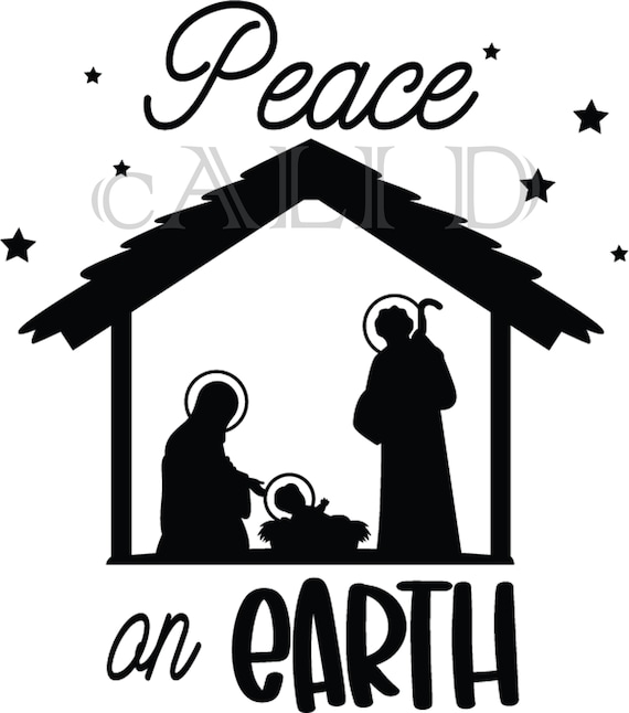 Peace On Earth Christmas Clip Art