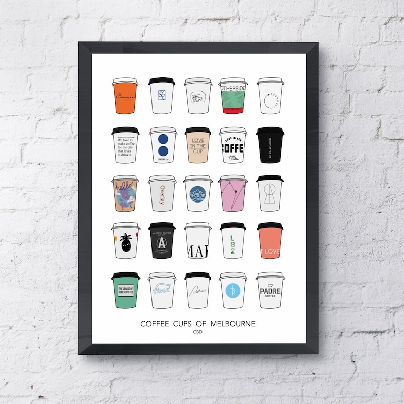 Coffee Melbourne Posters - Etsy