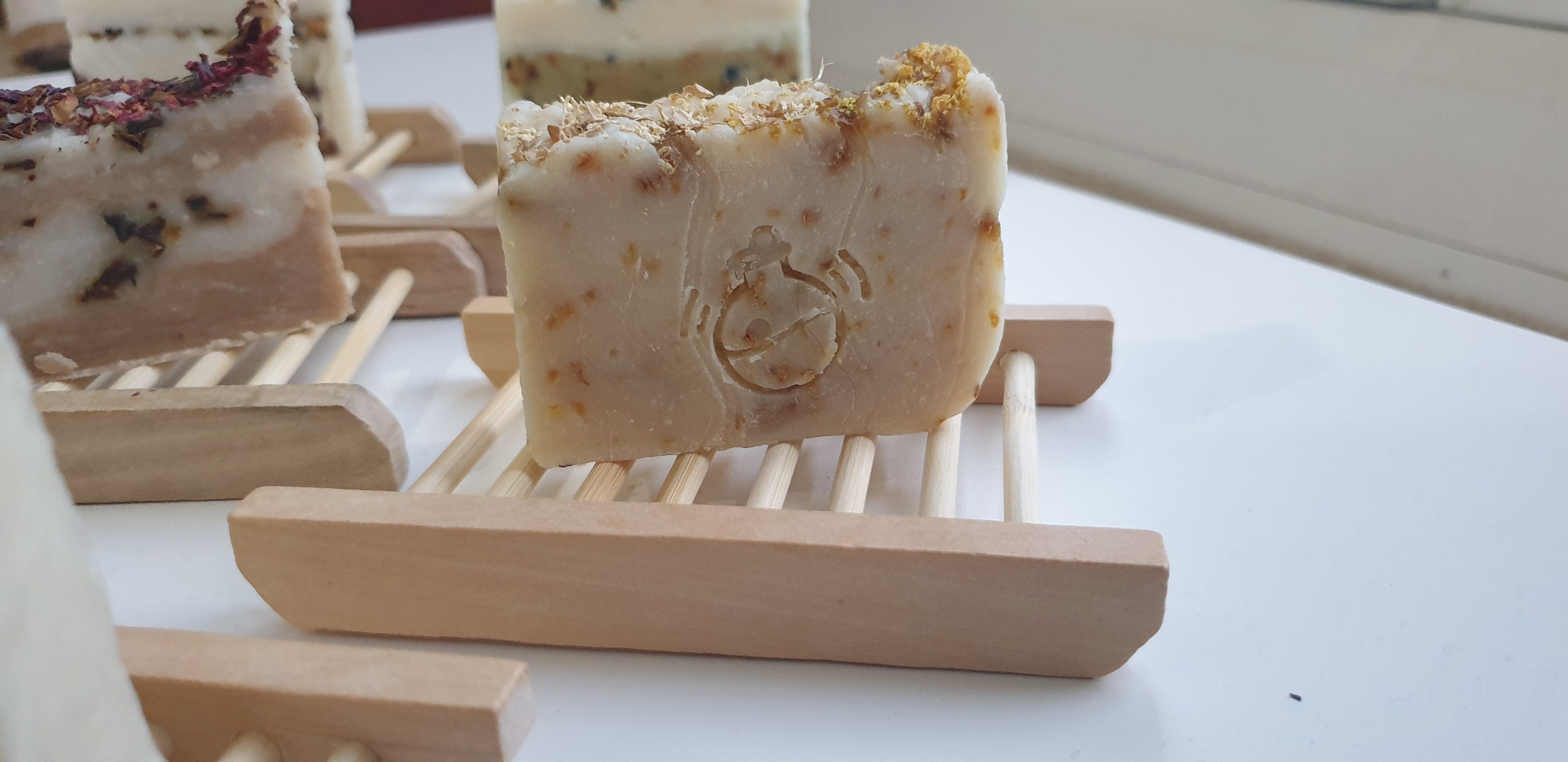 Natural Bamboo and Wood Sleigh Soap Dish Holder - Bamboo Ladder - Etsy
