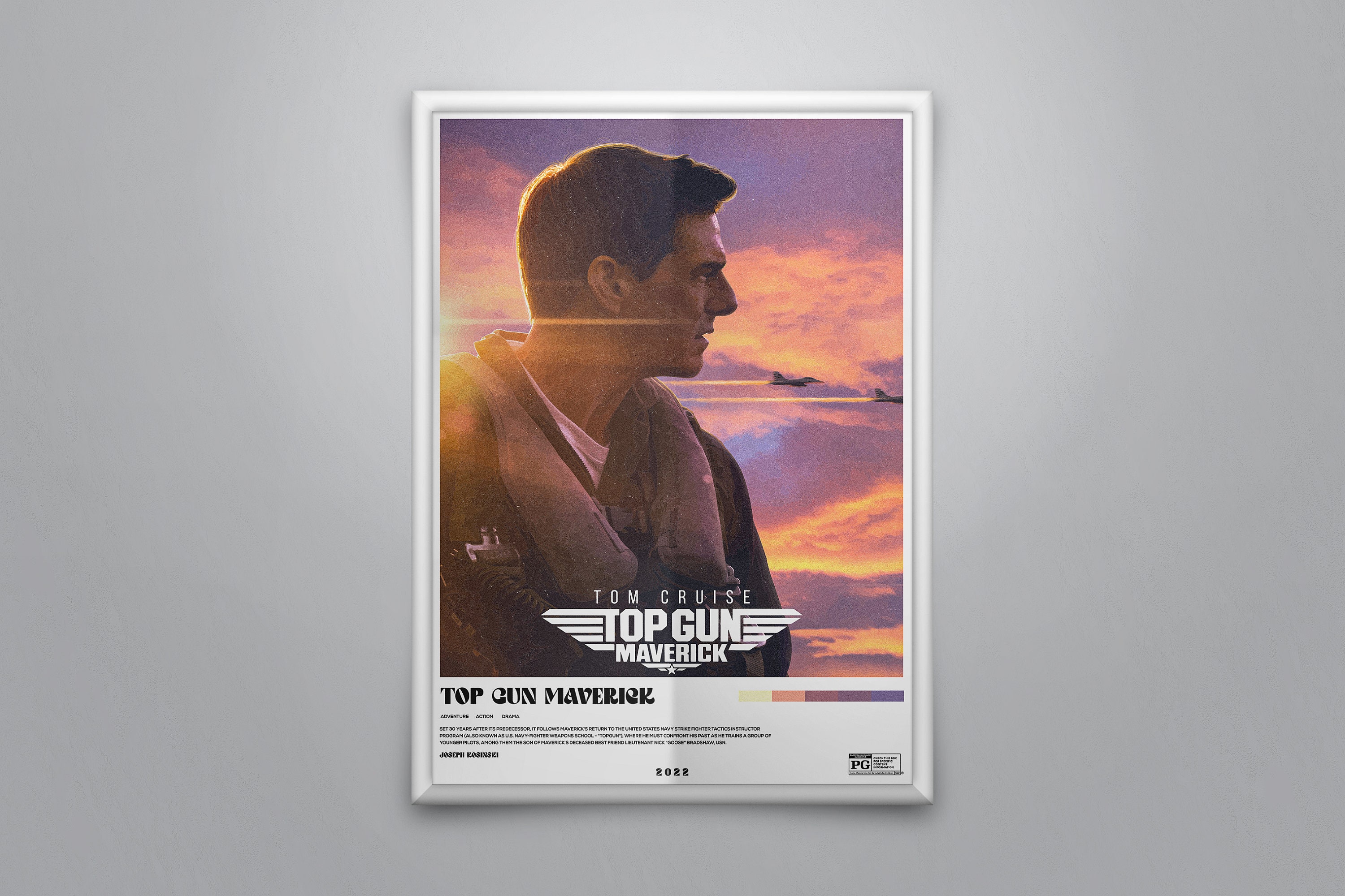 Top Gun | Top Gun Maverick | Minimalist Movie Poster Designed & Sold By ...
