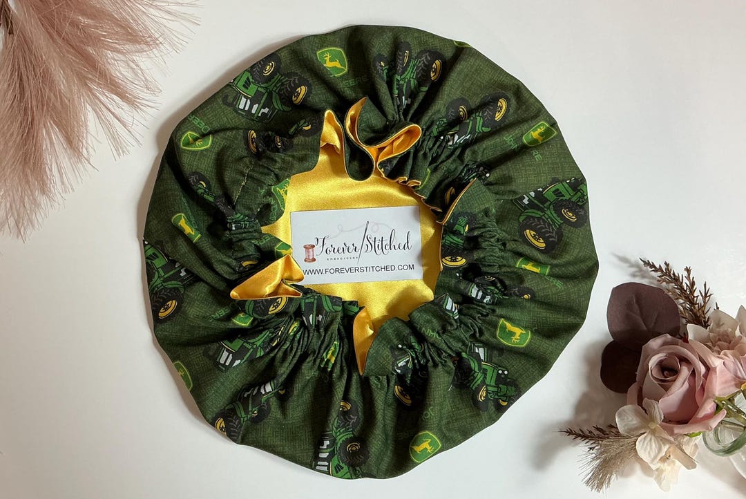 John Deere Satin Bonnet - Etsy