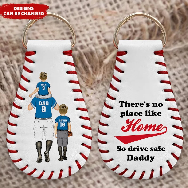 Baseball Keychain - Etsy