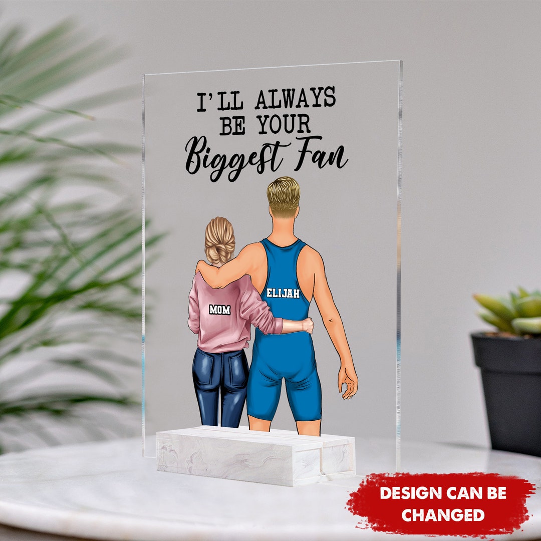 I'll Always Be Your Biggest Fan Personalized Acrylic Plaque Gift for ...