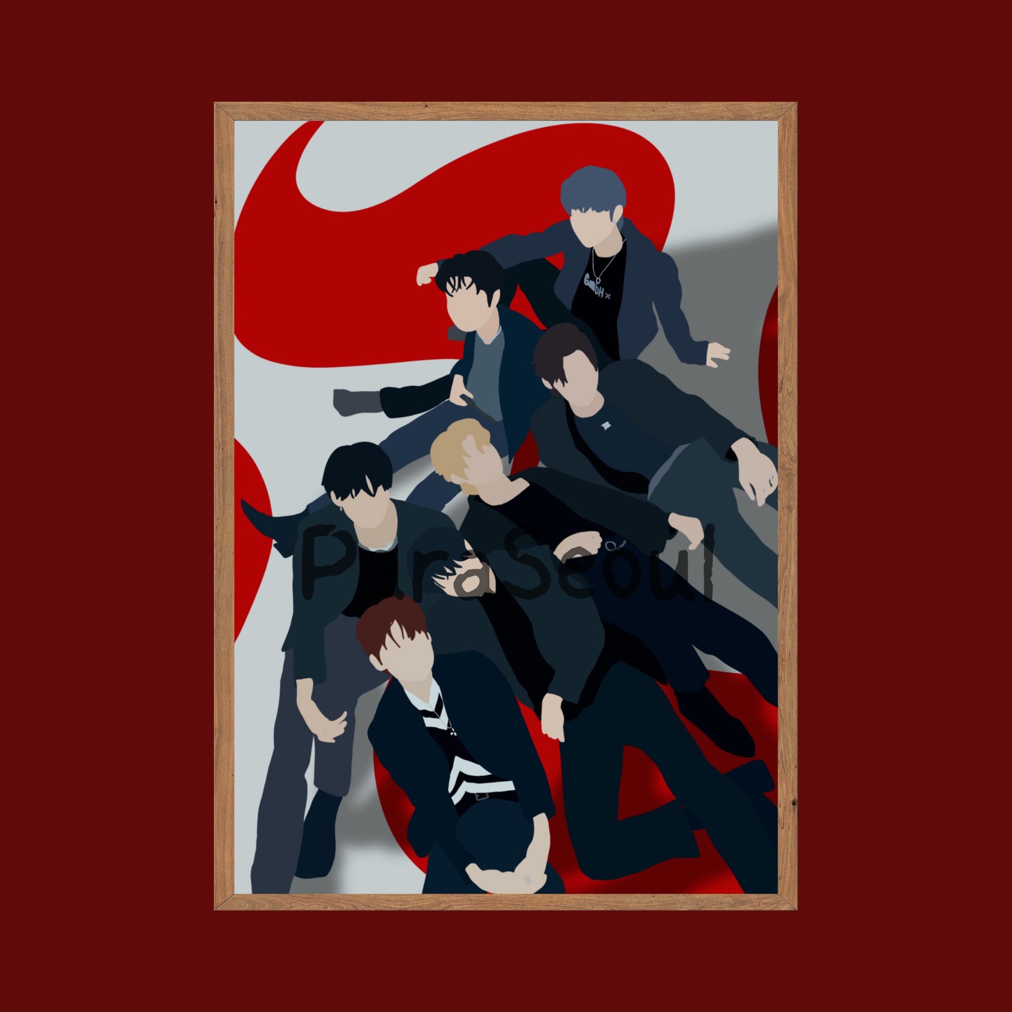 Enhypen Printable Art Enhypen Wall Art ENGENE Gift OT7 - Etsy