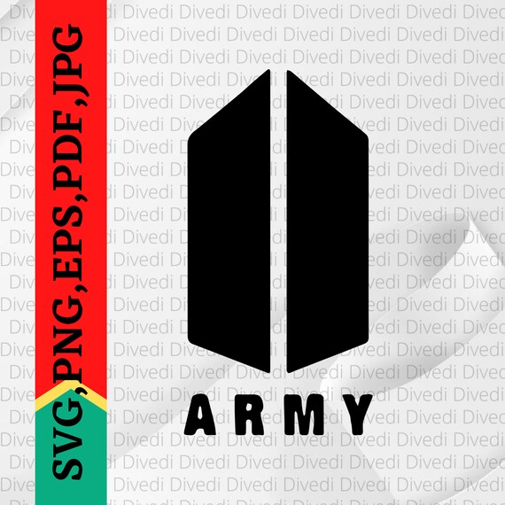 ARMY svg bts army logo svg bts Logo svg bangtan boys kpop | Etsy Italia
