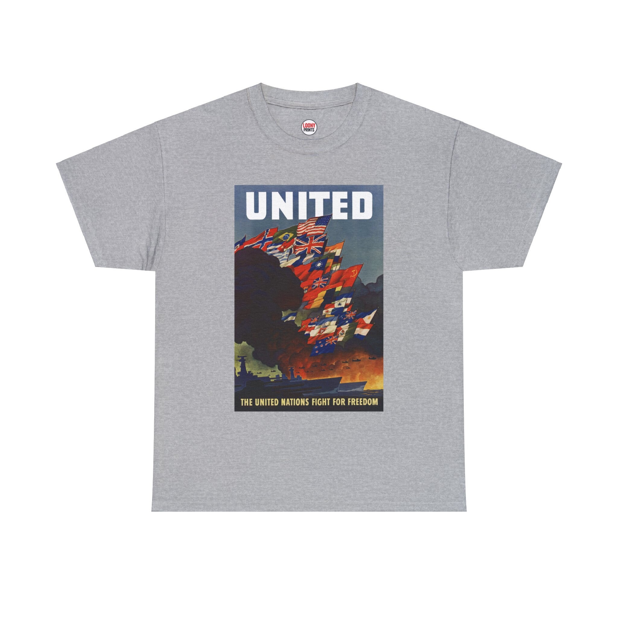 United Nations Freedom Unisex T-shirt - International Flag Tee ...