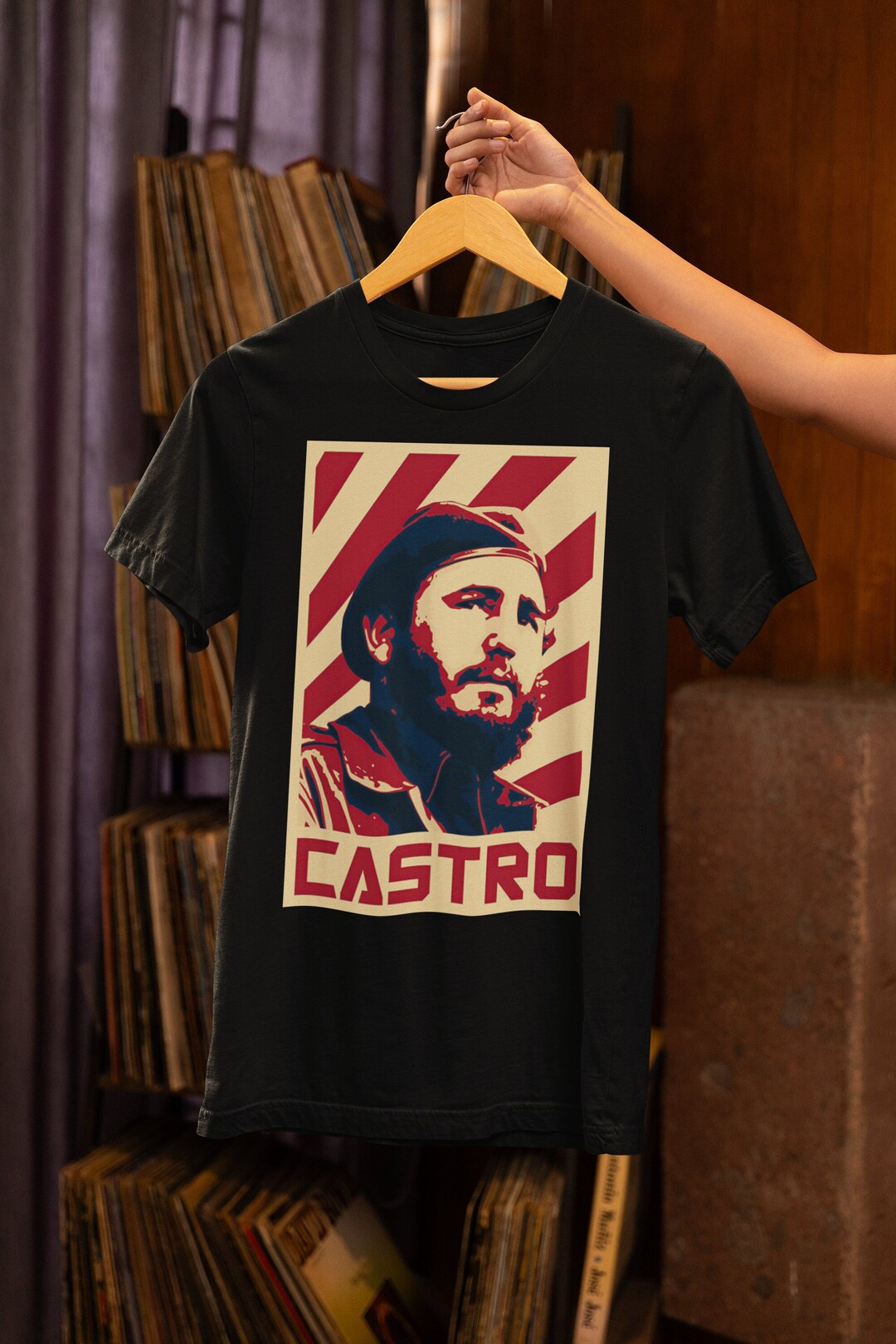Fidel Castro Revolution T-shirt Cuban Revolutionary Vintage Tee ...
