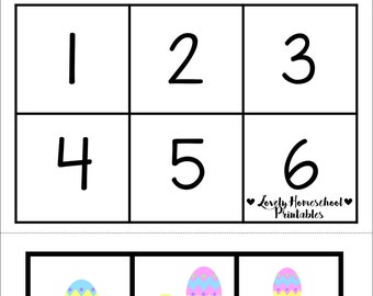 Apple Count Cut & Glue 1-10 Preschool Math Game Preschool - Etsy