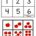Apple Count, Cut & Glue 1-6, Preschool Math Printable, Home School Math ...
