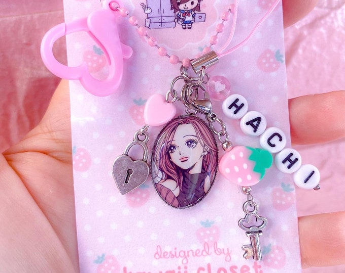 Nana Komatsu Phone Strap / Cute Keychain / Nana Key Ring / Cute Phone ...