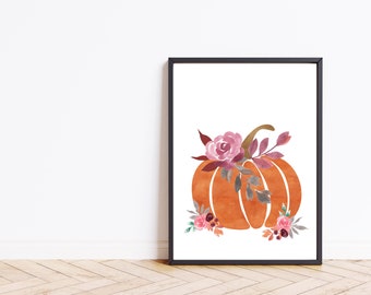 FALL PRINTABLE ART Set of 6 Fall Wall Decor Printable - Etsy
