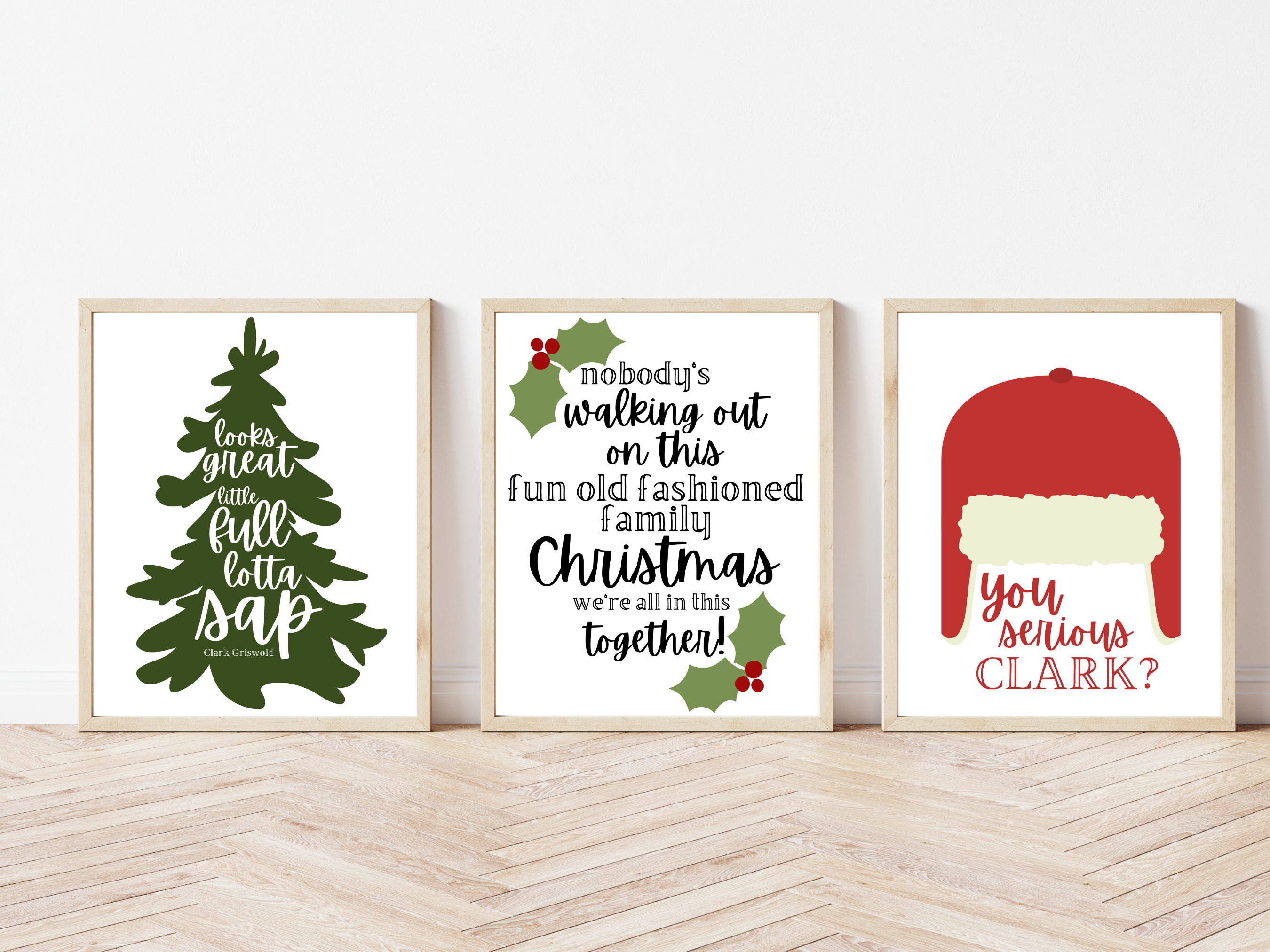 Christmas Vacation Printable Quotes, Christmas Sign, Christmas Prints ...