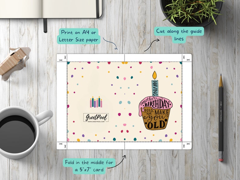 Happy Birthday Card | Funny Birthday Card for Friends, Family and ...