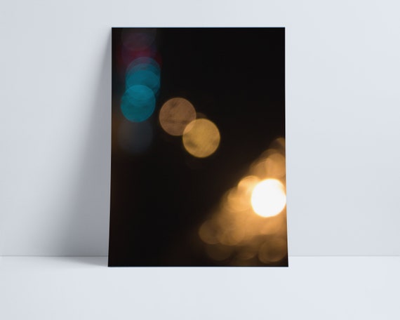 Abstract Art Print Printable Color Dots Wall Art Print | Etsy