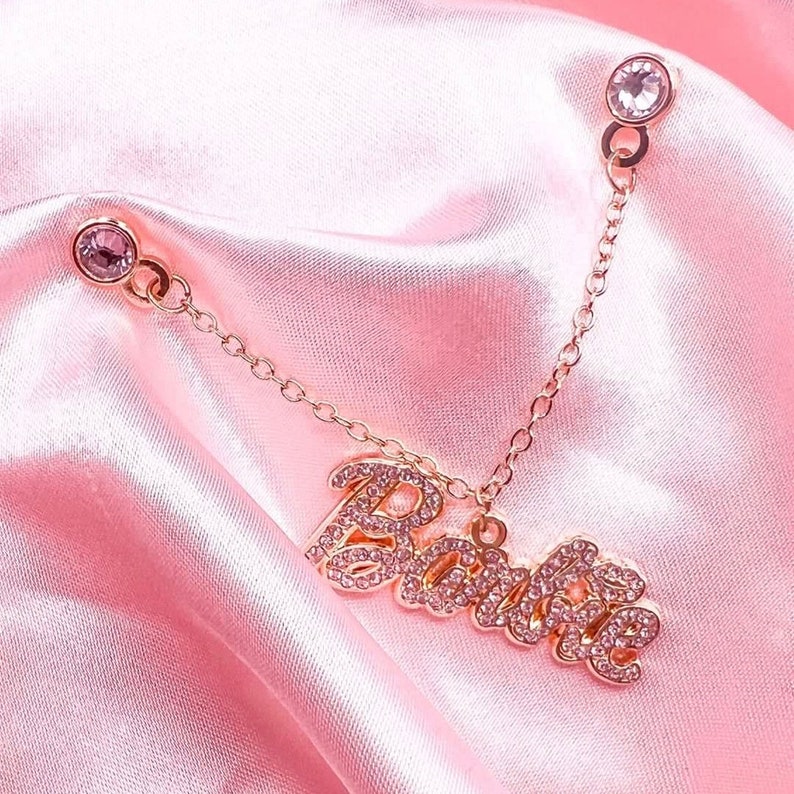 Barbie Chain Pin - Etsy