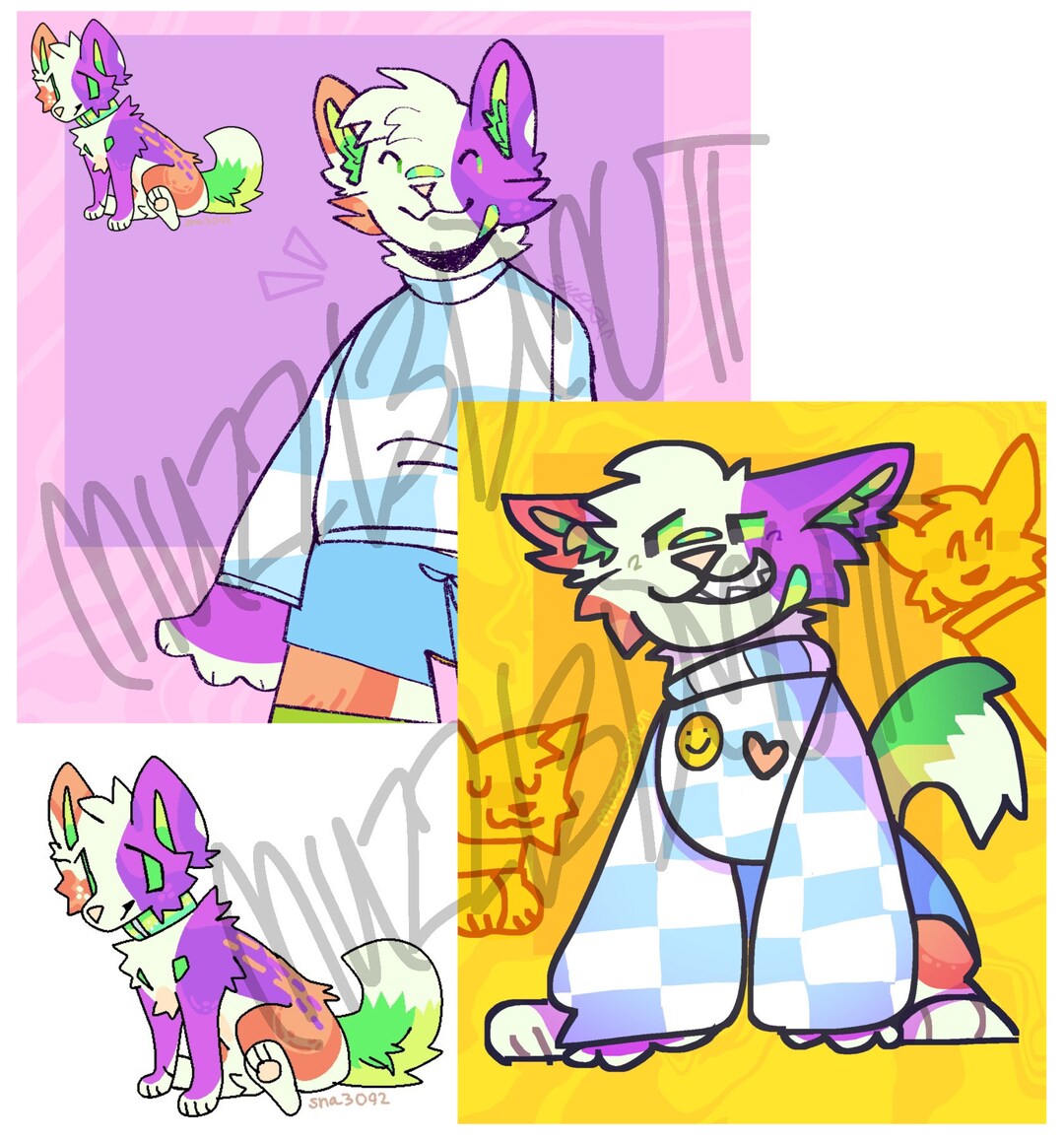 Fursona Adopts OC Clearout - Etsy