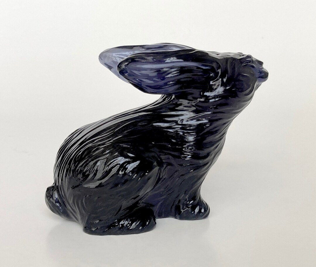 Rabbit Figurine Made in Transparent Resin Exclusive Authors Sculpture ...