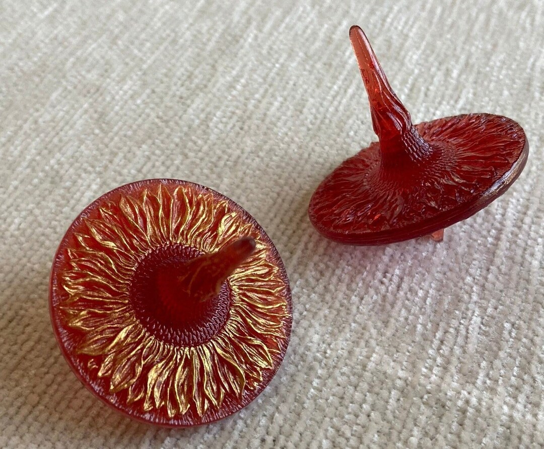 Spinning Top Flower Sunflower Stress Reliever Desk Toy - Etsy