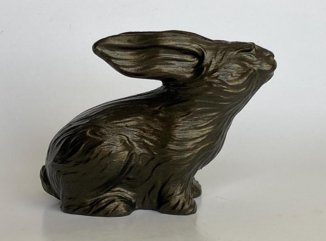 Black Rabbit Figurine - Etsy