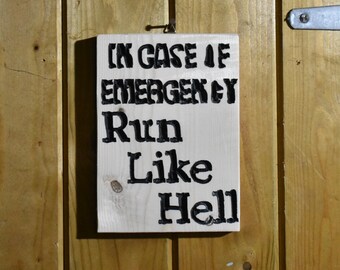 Run Like Hell | Etsy