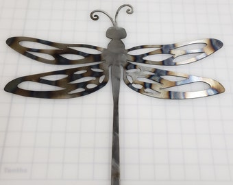 Large Metal Dragonfly Wall Art - Etsy