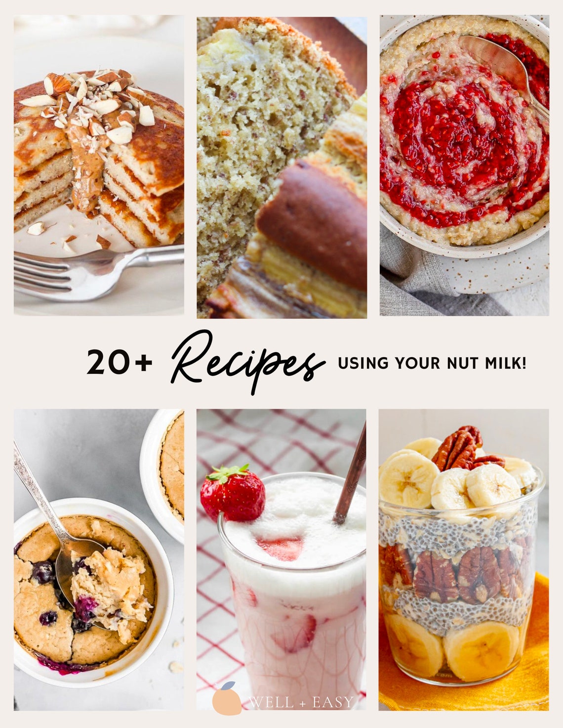 Homemade Nut Milk Recipe Book, Nut Milk Bag Recipe Cookbook - Etsy