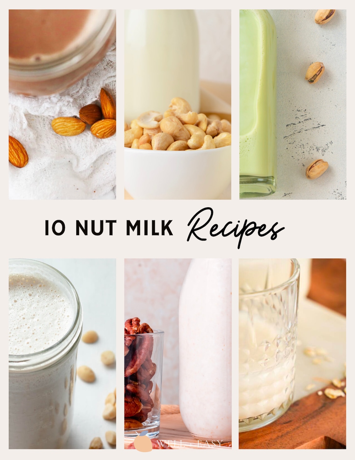 Homemade Nut Milk Recipe Book, Nut Milk Bag Recipe Cookbook - Etsy