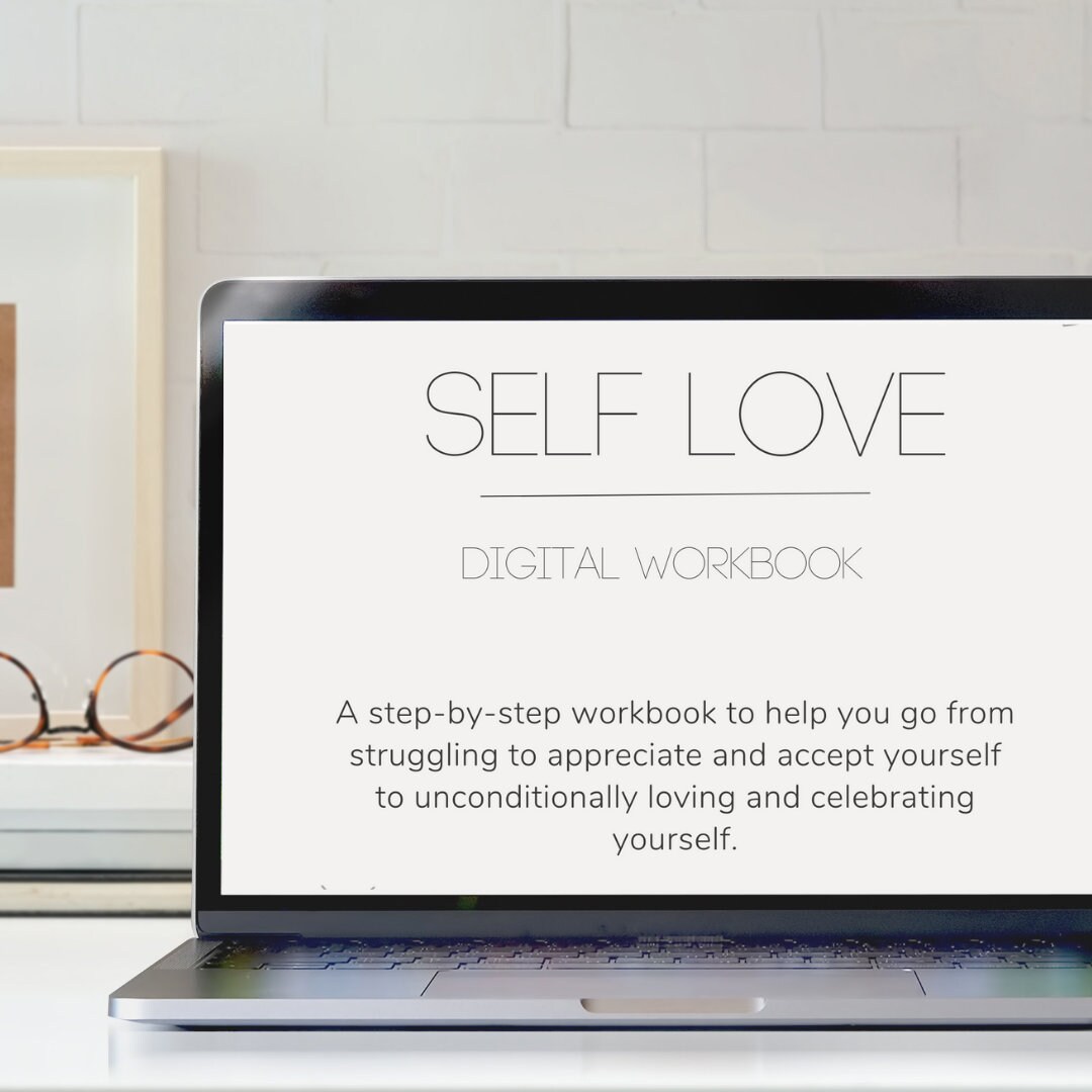 Self Love Digital Workbook - Self-compassion - Self-acceptance - Self ...