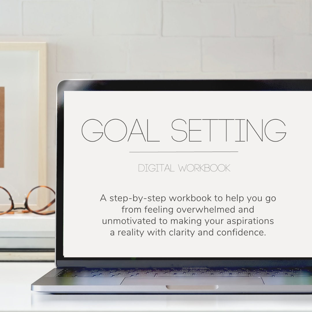 Goal Setting Digital Workbook - Personal Development - Growth - Dreams ...