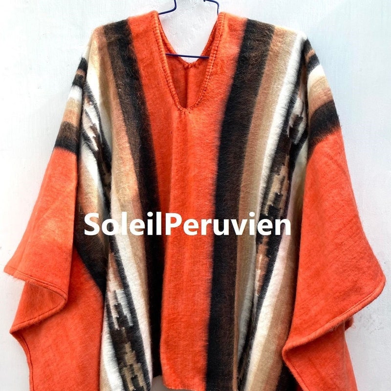 Peruvian Poncho - Etsy